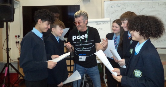 Aldridge School - Slam Poetry Packs a Punch with Year 8 Pupils at ...