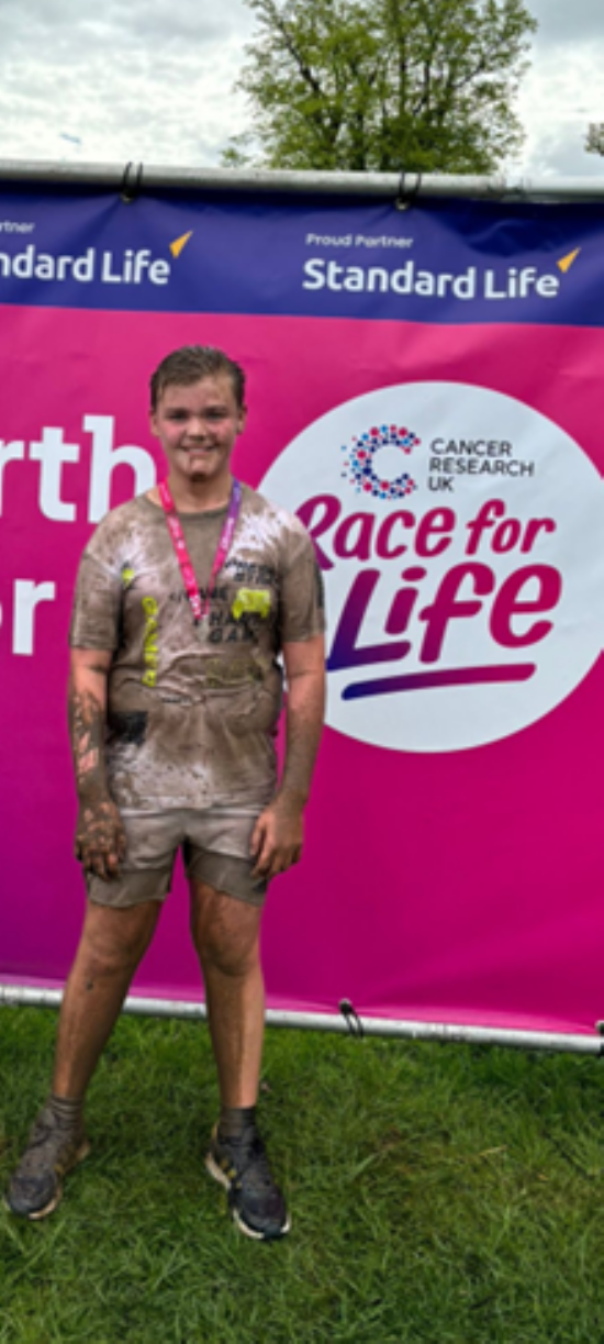 Aldridge School - Year 7 Student Completes Race for Life