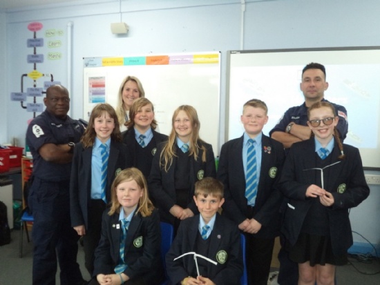 Aldridge School - Year 7 Royal Navy Helicopter Workshop