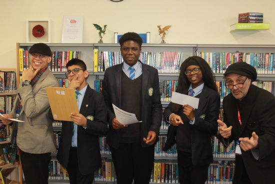Aldridge School - Students work with former Birmingham Poet Laureate ...