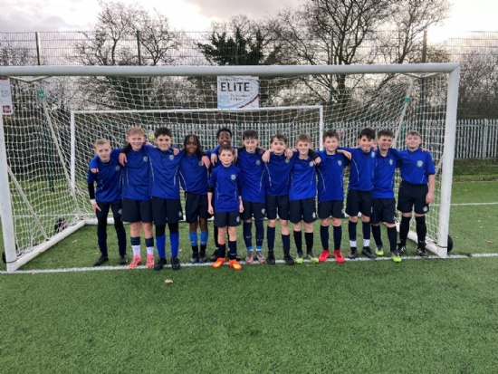 Aldridge School - Year 7 fall short in round 5 of the ESFA Cup