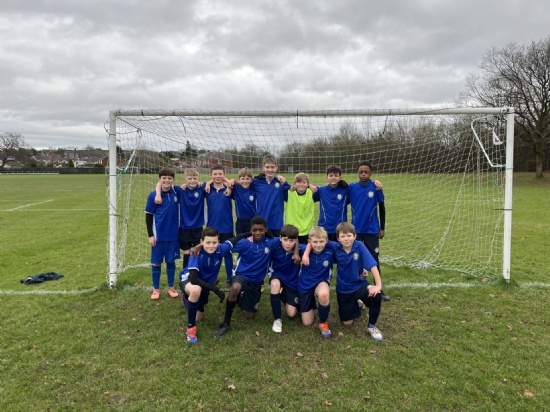 Aldridge School - Year 7 Football team sign off 2024 with a victory